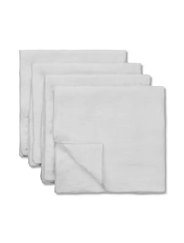 TAMEKO Merrow Napkin Light Set Of Four - Grey