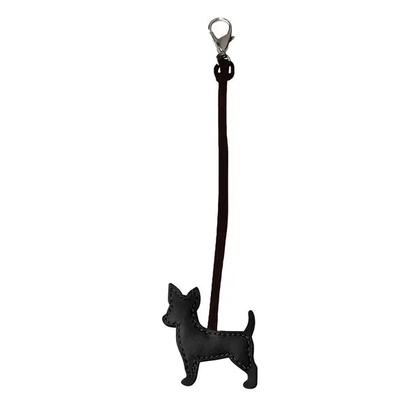 F3ROG BY RANA Chihuahua Dog Keychain - Black