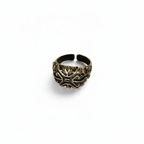 BY VIRGO Ravena Ring - Brown/gray