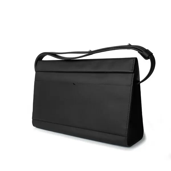 GODI. The Christy Handmade Adjustable Shoulder Bag - Black