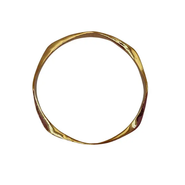 AMY DELSON JEWELRY Gillian Bangle Bracelet - Gold