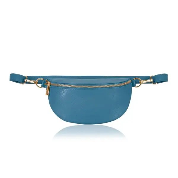 BETSY & FLOSS Zadar Crossbody & Waist Bag Denim - Blue