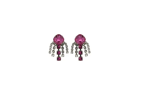 VICKISARGE Silver / Pink The Pink Sparkler In Platinum - Silver/pink