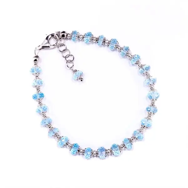 MINERALGEMS ✩ STUDIO Topaz Bracelet - Blue
