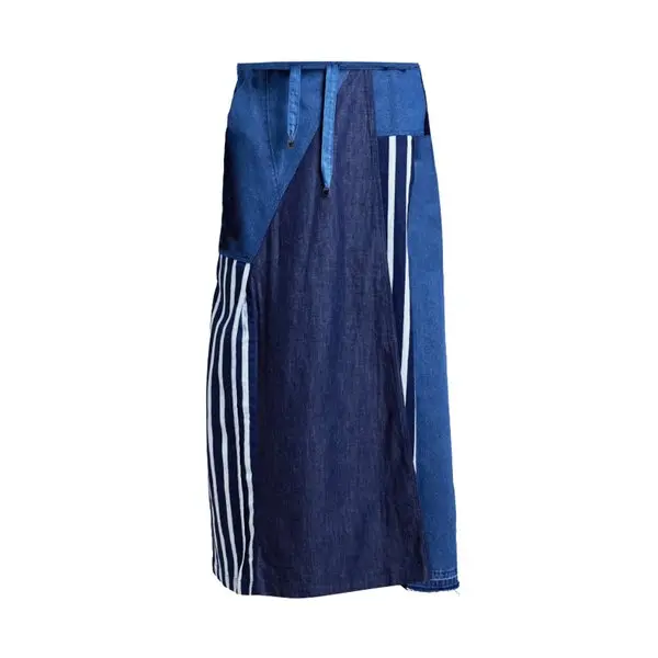 STORY WEAR Adjustable A-line Skirt - Blue