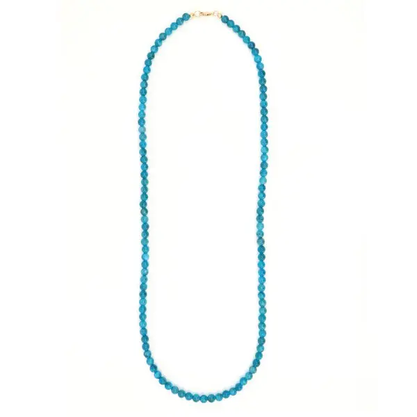 SHAR OKE Apatite Beaded Necklace - Blue