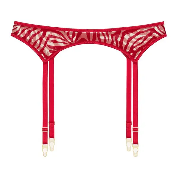 PERILLA Wanted Garter Belt - Red