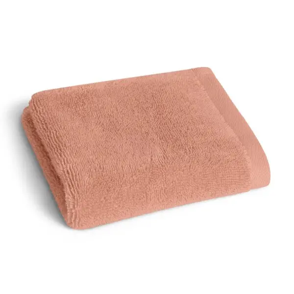 Joro Organic Cotton Face Towel Terracotta - Red
