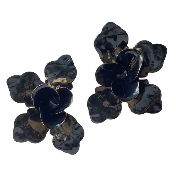 SMILLA BRAV Earrings Orchid - Black