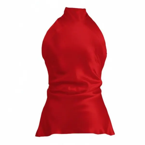 THE ETHOS STUDIO Alica Top, Silky - Red