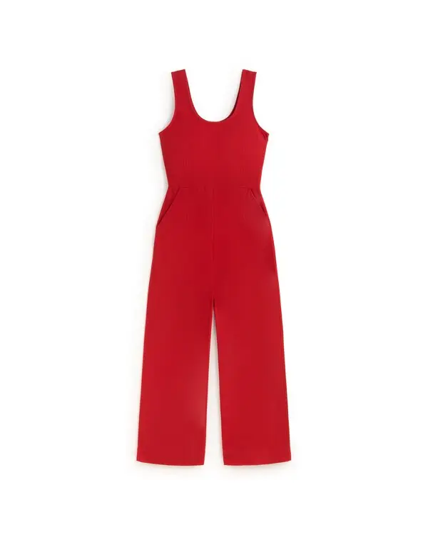 THINKING MU Raflesia Jumpsuit - Red