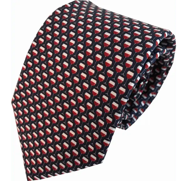 LAZYJACK PRESS On Cloud Wine Tie - Blue