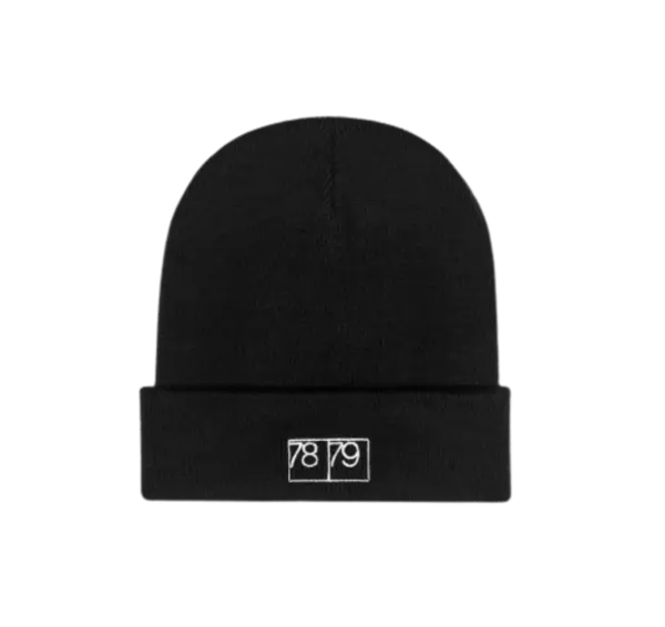 7879 Beanie Hat - Black