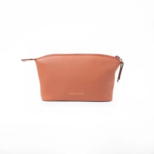 Pack'n Travel Medium Make-up Bag Terracotta - Brown