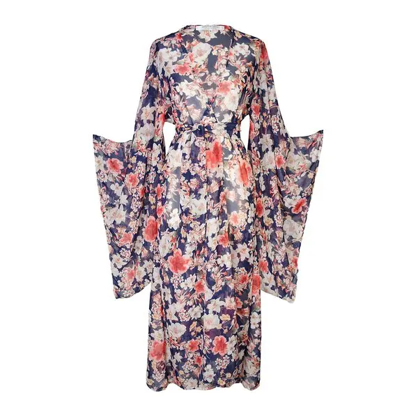 JENNAFER GRACE Calliope Kimono - Blue