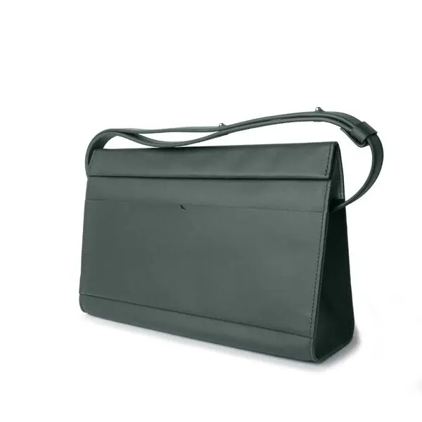 GODI. The Christy Handmade Adjustable Shoulder Bag Dark - Green