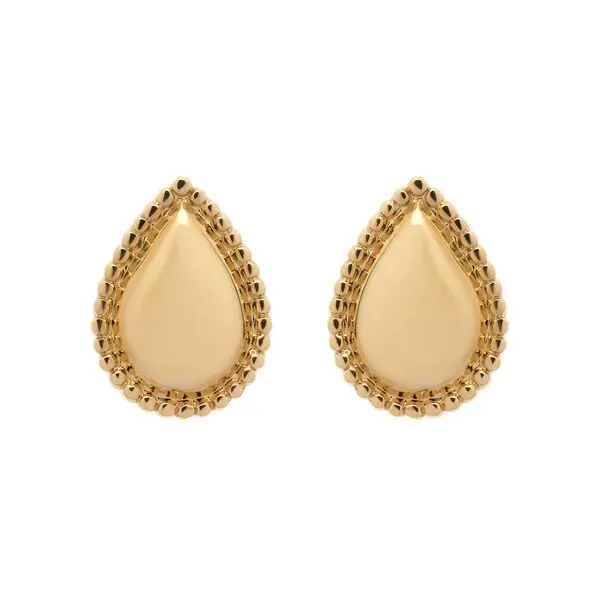 EMMA HOLLAND JEWELLERY Teardrop Clip Earrings - Gold