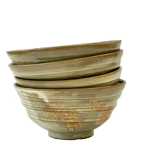 CLAY AND LIMES Handmade Donburi Bowl - Grey