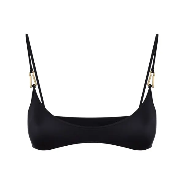 BIANCA RESORTWEAR Mina Bikini Top - Black