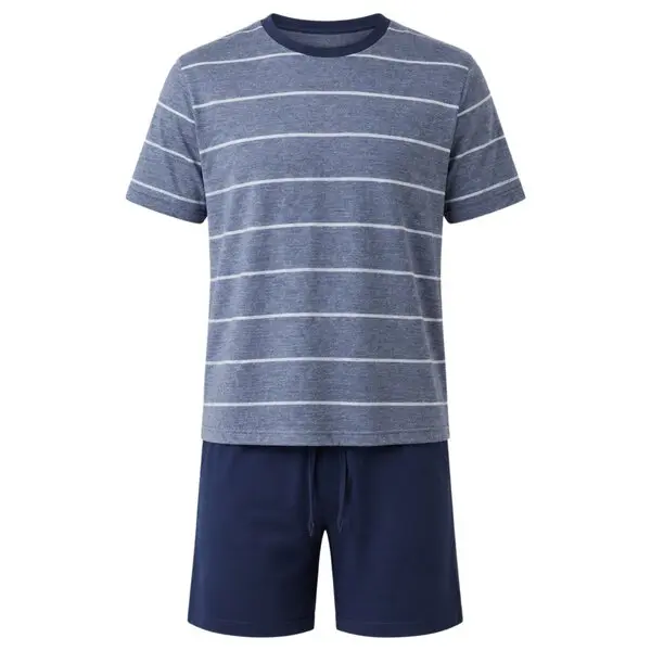 ZD ZERO DEFECTS Short Modal Pyjamas Eos Navy - Blue