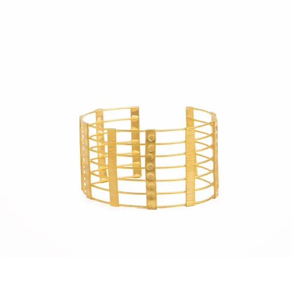MERAKI BY RASHMI BAJAJ Gilded Plated Cuff Bracelet - Gold