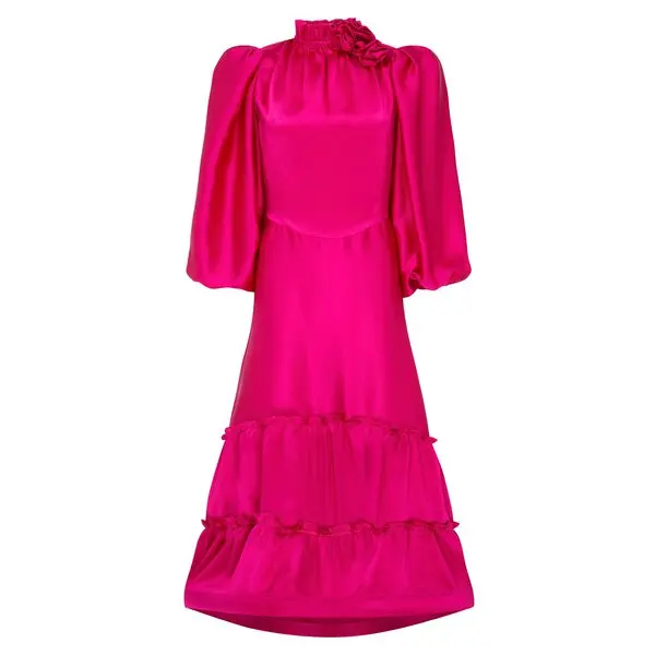 LISA THE LABEL Le Jardin Camiella Dress - Red