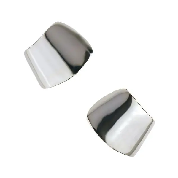 ZYNNIA COLLECTIVE Mega Wrap Studs - Silver