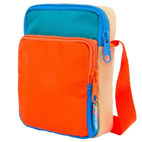 MOKUYOBI Neutrals / Brown / Blue Heat Wave Sidekick Sling - Brown/blue