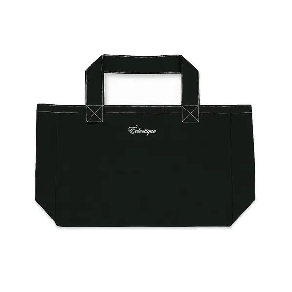 Éclectique Canvas Tote Bag - Green