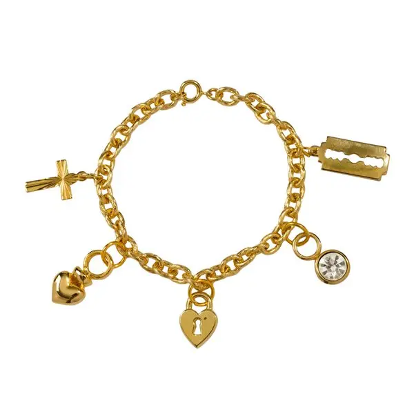 CARAMEL VINTAGE JEWELLERY Vintage Plated Heaven Bracelet - Gold