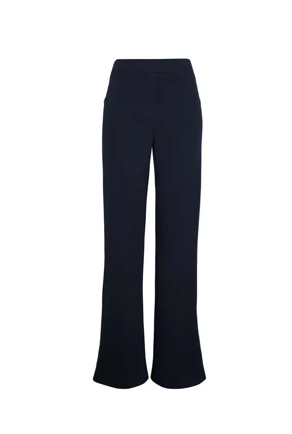 JAMES LAKELAND Boot Leg Trousers Navy - Blue