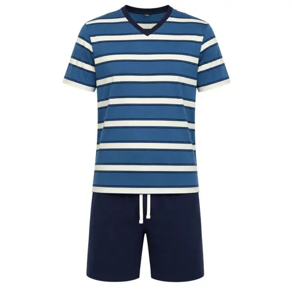 ZD ZERO DEFECTS Short Modal Pyjamas Silva Navy - Blue