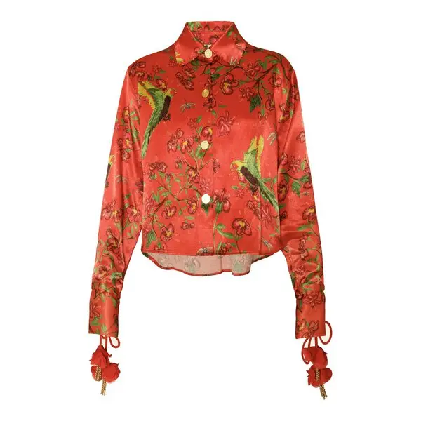 ASHAKI Maya Shirt Floral Print Viscose