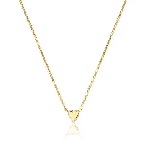 LILY & ROO Tiny Heart Necklace - Gold