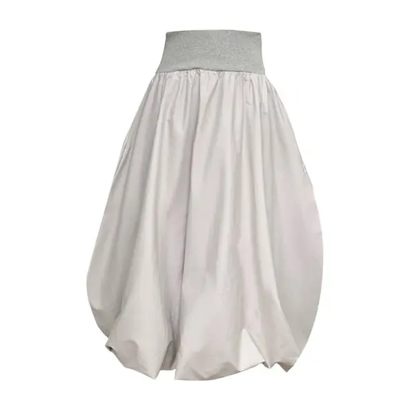 FROCK TALES Enoki Puffball Skirt In Dove - Grey