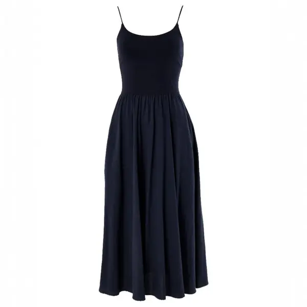 LOUCHE Soumia Jersey Bodice And Recycled Cotton Skirt Midaxi Dress - Black