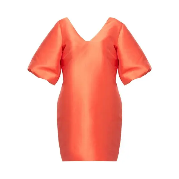 HELEN MCALINDEN Maya Terracotta Dress - Orange