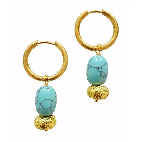 SMILLA BRAV Malta Earrings - Blue