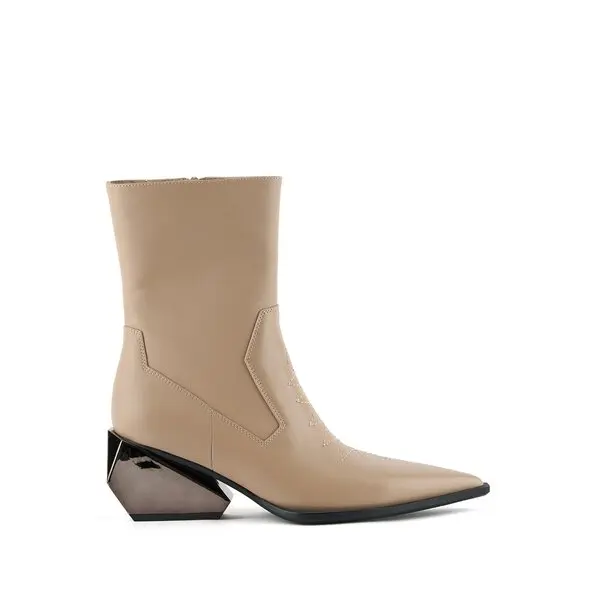 United Nude Neutrals Ricky West Mid Timeless Taupe - Black