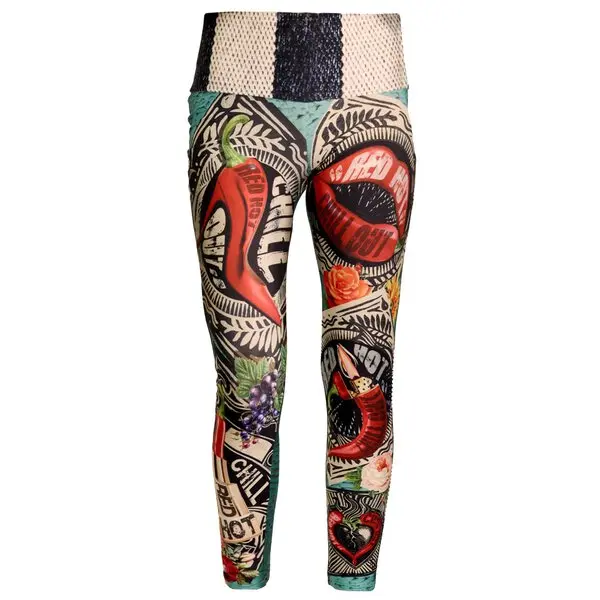 IPNG DESIGN Leggings Hot - Red