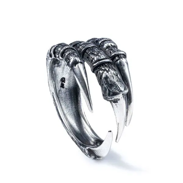 GERMAN KABIRSKI Phalanx Rugged Ring - Silver