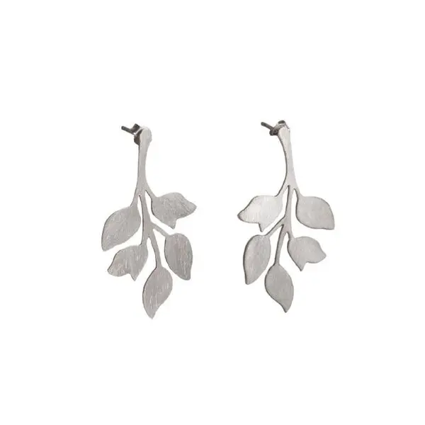 SILVER MOON Branches Of Light Sterling Earrings - Silver