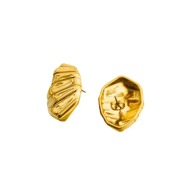 MULGARO Thalassa Shell Earrings - Gold