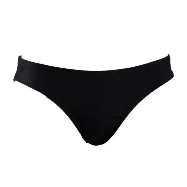 PAOLA AMADOR Low Rise Bikini Bottom - Black