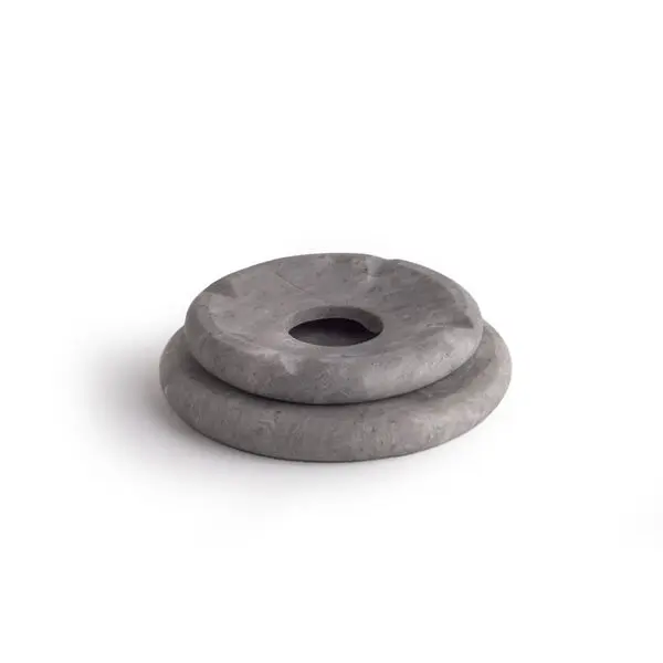 And Jacob Pebbles Ashtray Donut Marble - Grey