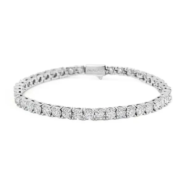 NIALAYA JEWELRY Tennis Bracelet - Silver