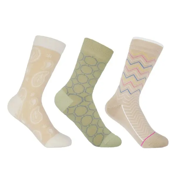 PEPER HAROW - MADE IN ENGLAND Luxury Sock Bundle - Beige
