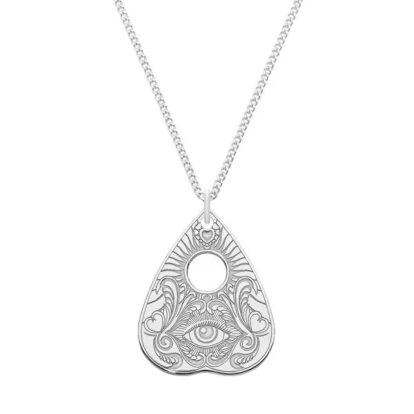 CARTERGORE Large Sterling All Seeing Eye Planchette - Silver