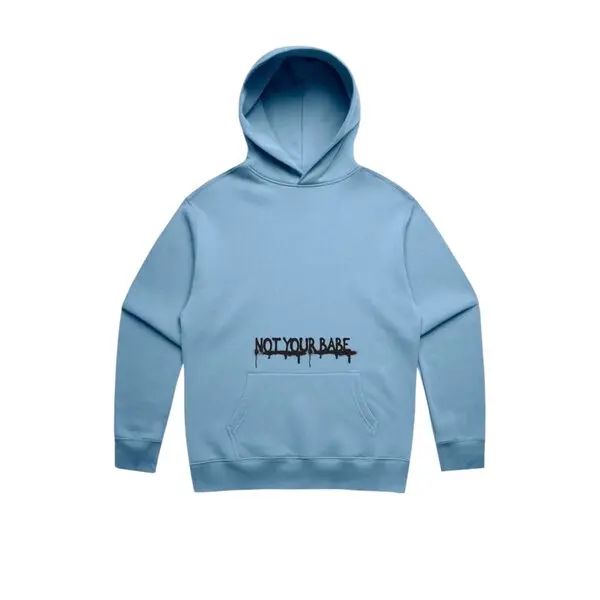 ADICORA Not Your Babe Hooded Sweatshirt - Blue