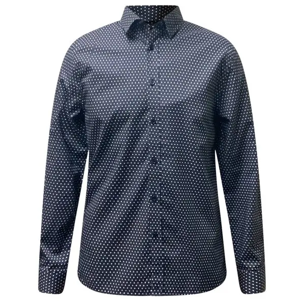 VUSTRA Starry Trails Button-down Shirt - Blue